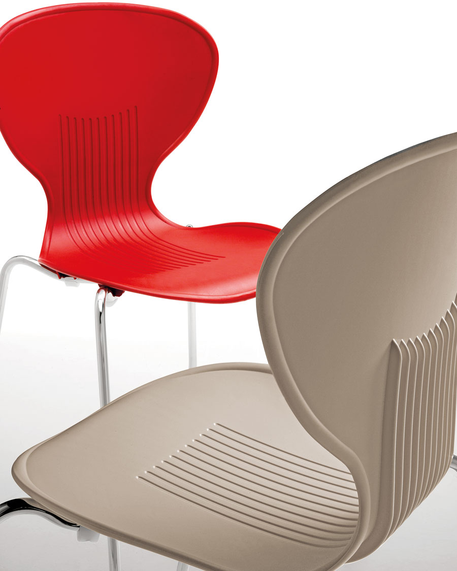 Flash 4 Leg Plastic Cafe Chair